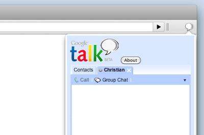 Extensión de GTalk para Chrome