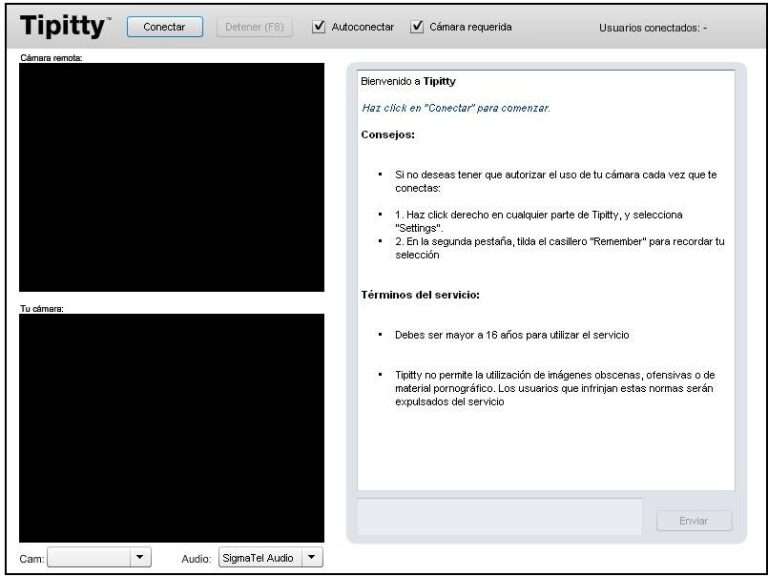 Tipitty, la réplica de Chatroulette en español