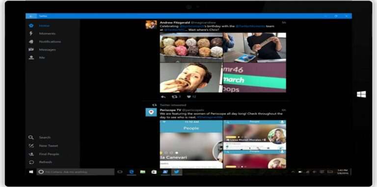 Twitter para Windows 10, ahora en el móvil